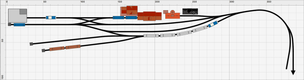 Endbahnhof Gräfenberg – Informationen und Gleisplan in H0
