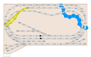 H0 Gleispläne für kleine Modelleisenbahn Anlagen